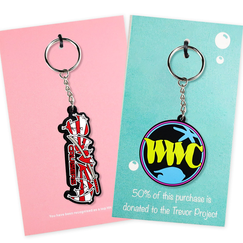 custom animal 2D/3D logo PVC Keychain - Buy custom pvc keychain, 2D/3D ...