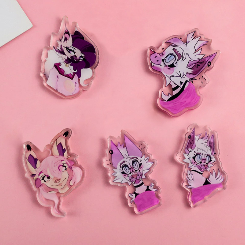 laser cut Acrylic brooch pins Lapel Pin - Buy Acrylic Lapel Pin, brooch ...