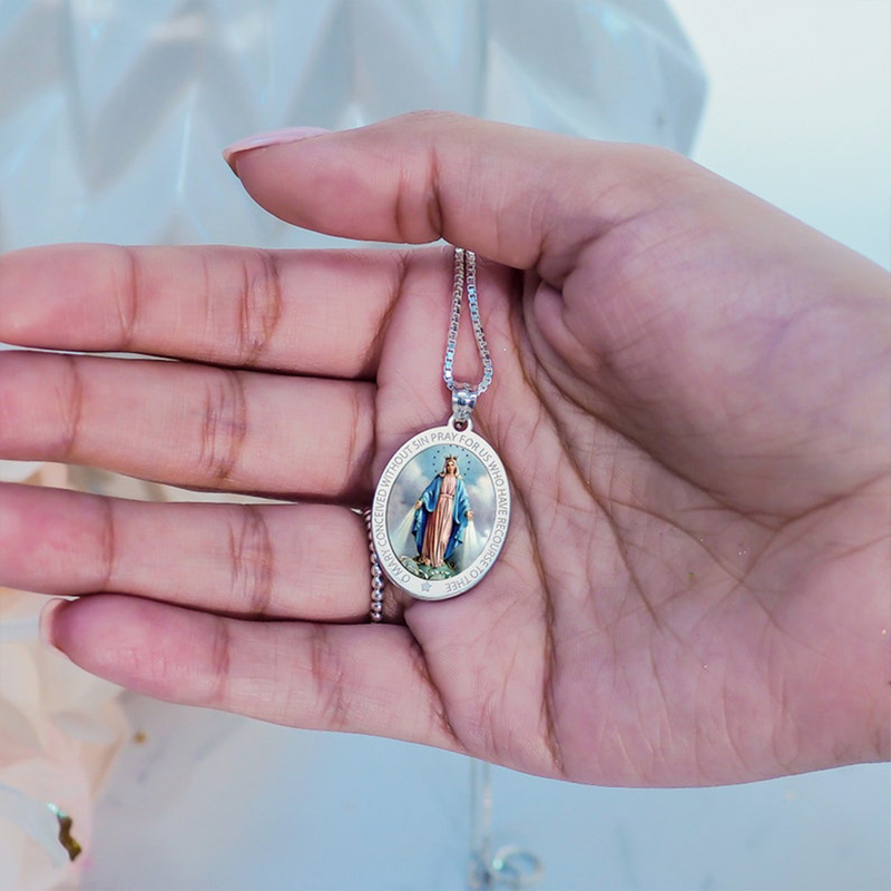 Custom Epoxy Jesus Catholic Religious Medals - Buy Religious Sport ...