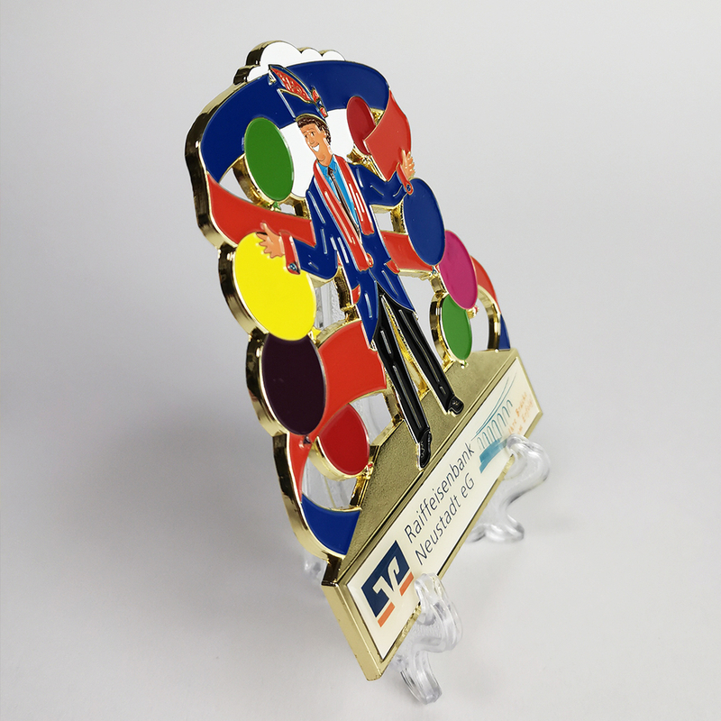 Epoxy Resin Carnival Medals 【Color Enamel Above, Epoxy Resin Below