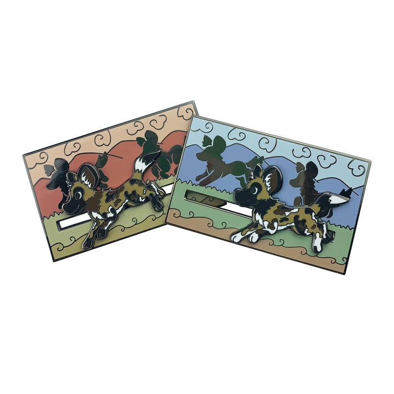 Custom Made Metal Hard Enamel Pins Sets With Backing card Packages